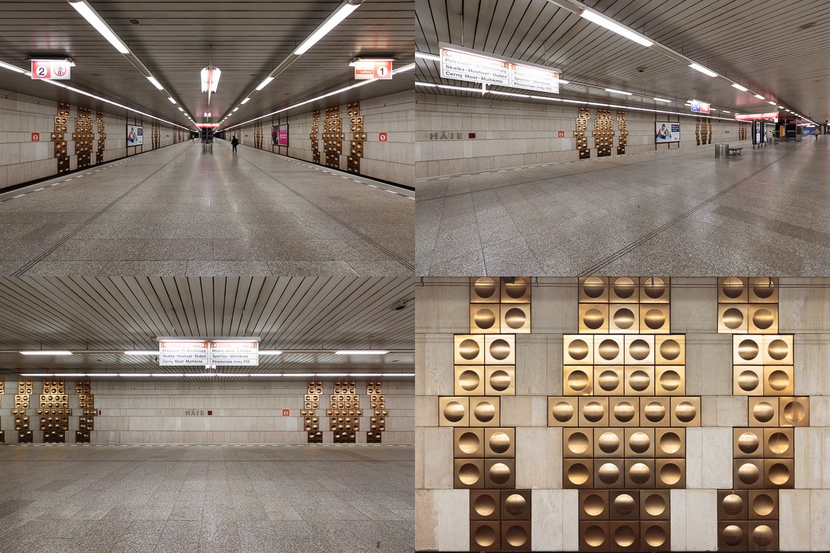 Háje | Линия C | Прага | Прогулки по метро